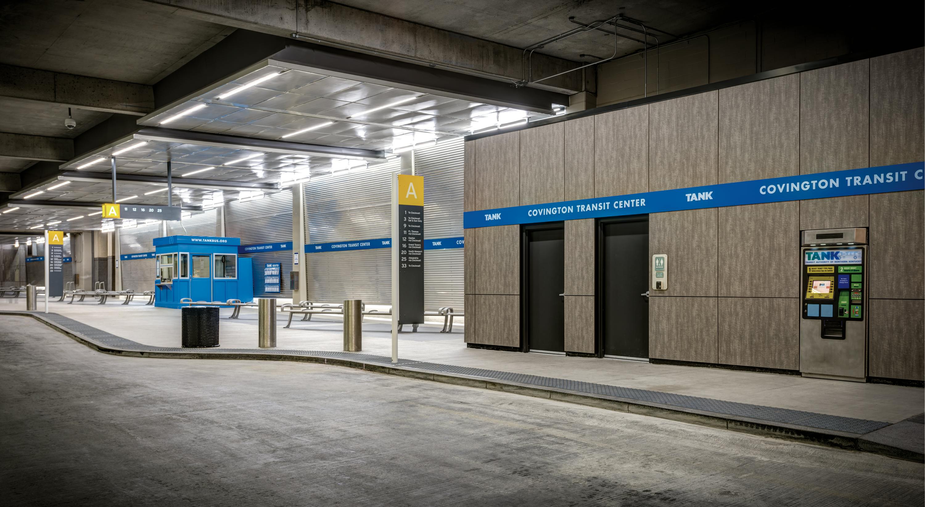 TANK Covington Transit Center | MSA Design