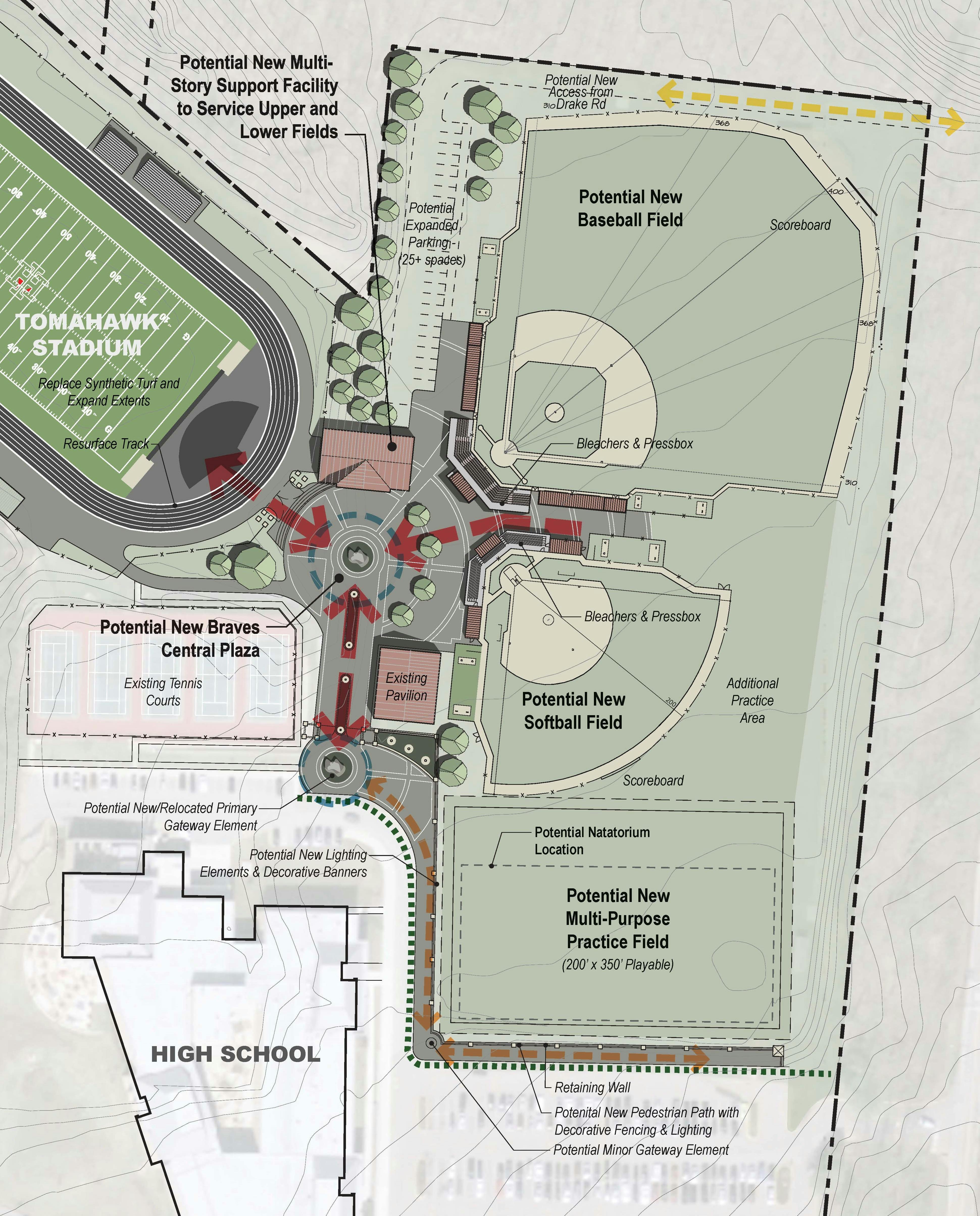 Athletic Master Planning | MSA Design