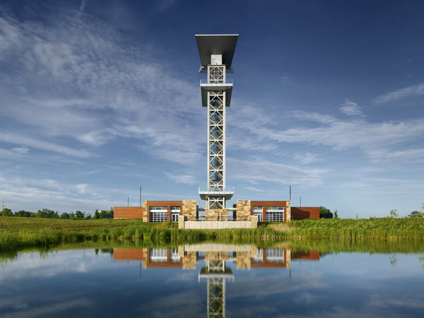 Finding the perfect height for the observation tower at Summit Park ...