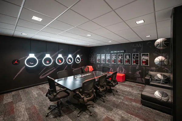 Men's and Women's Basketball Locker Rooms | MSA Design