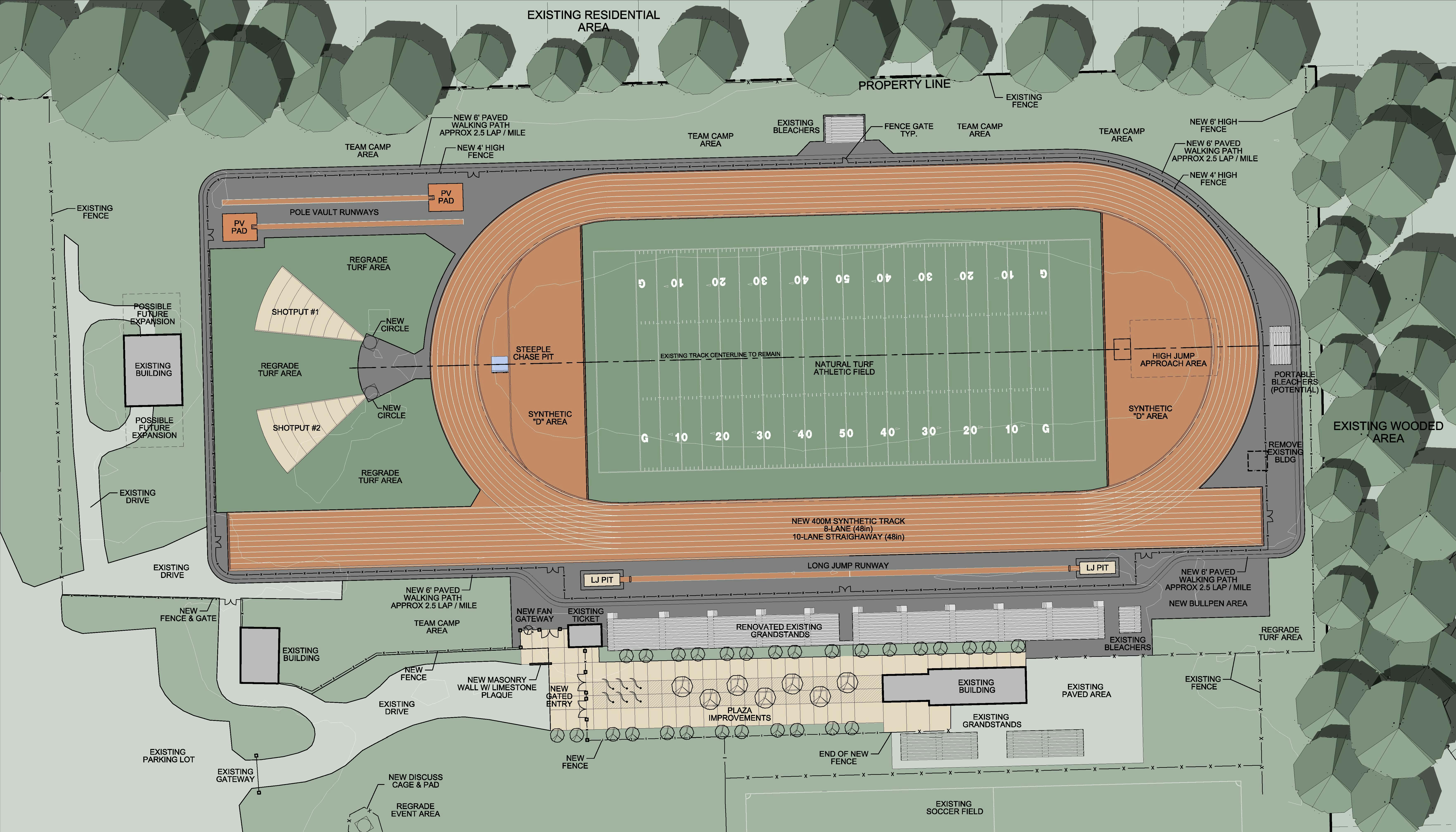 Athletic Master Planning | MSA Design